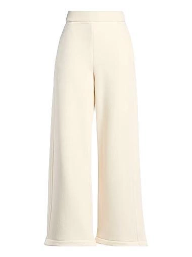 Max Mara Wide-leg Trousers In French Terry - White