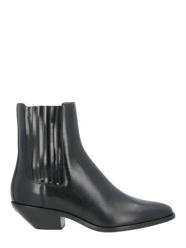 Dolce & Gabbana Leather Chelsea Boots - Black