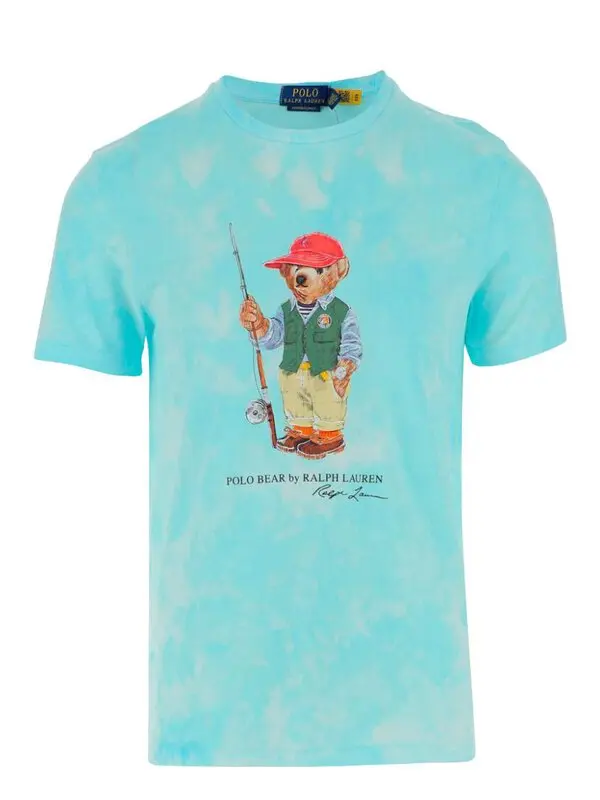 Polo Ralph Lauren Logo-print Cotton T-shirt - Blue