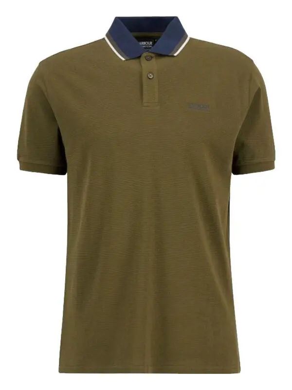 Barbour Short-sleeved Polo Shirt - Light Sage