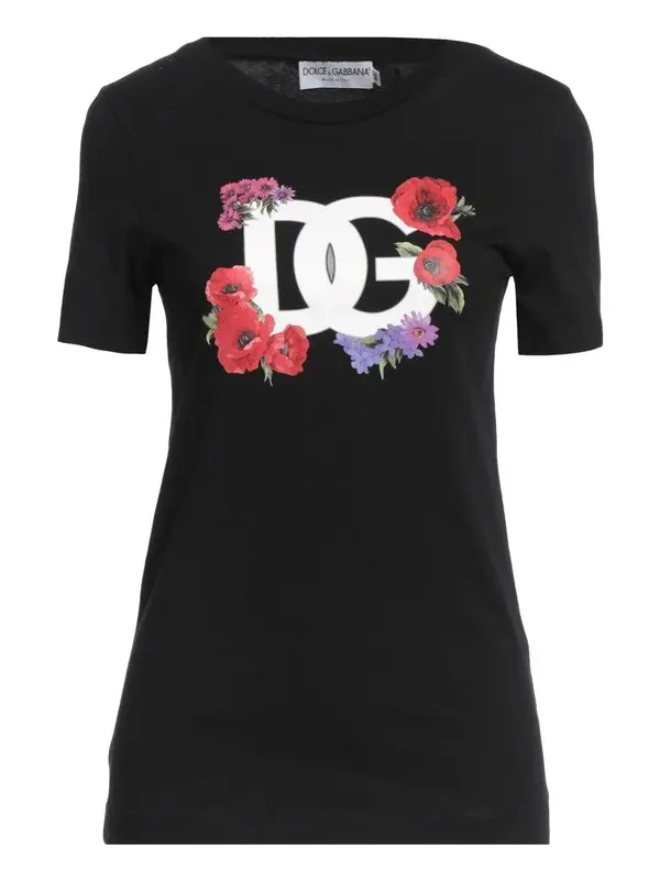 Dolce & Gabbana Printed T-shirt - Black