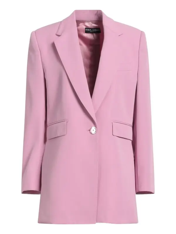 Dolce & Gabbana Single-breasted Blazer - Pink