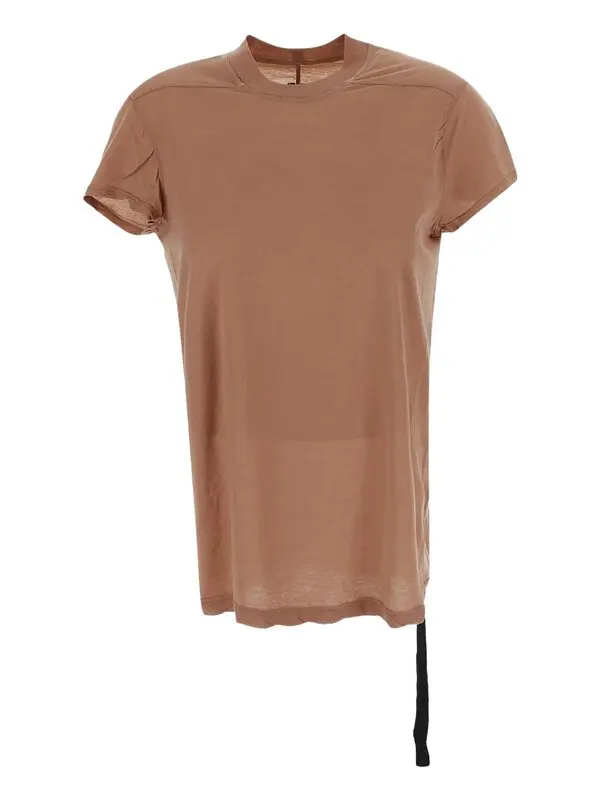 Rick Owens Short-sleeved Crewneck T-shirt - Brown
