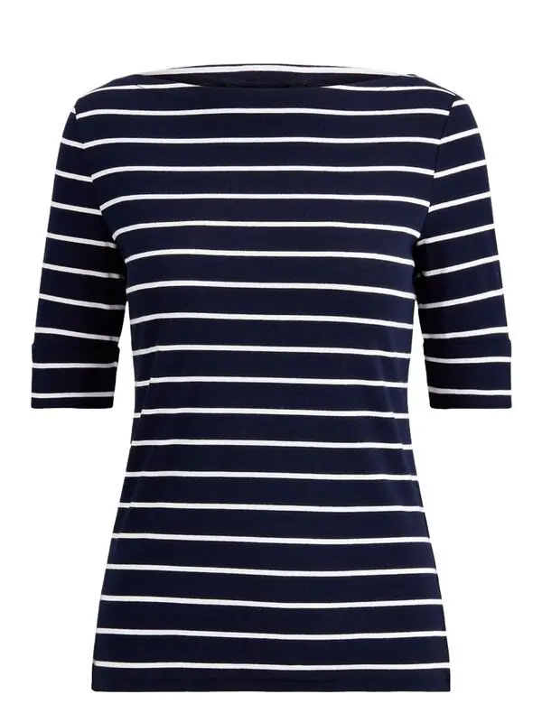 Ralph Lauren Striped T-shirt - Black
