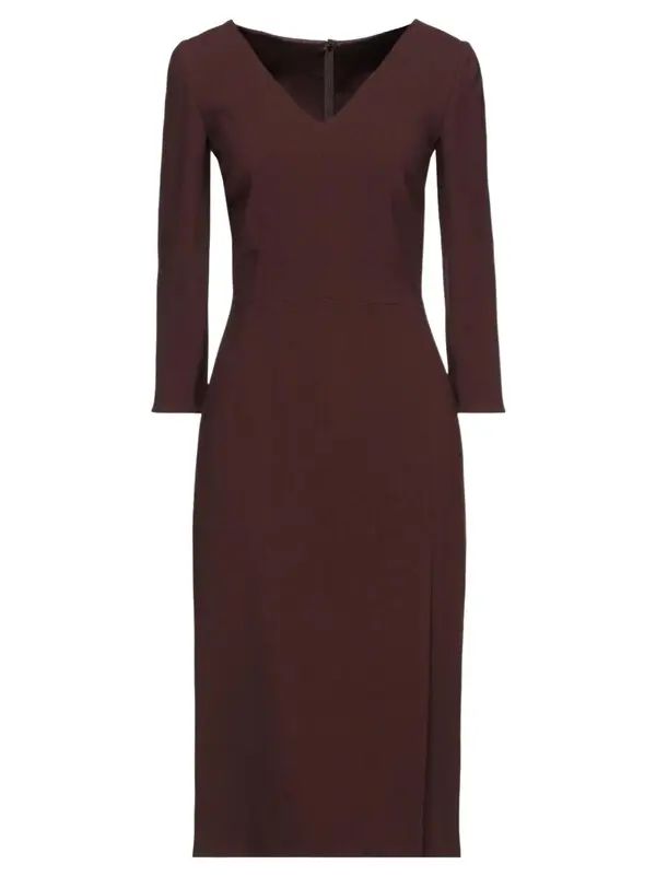 Dolce & Gabbana Bodycon Midi Dress - Red