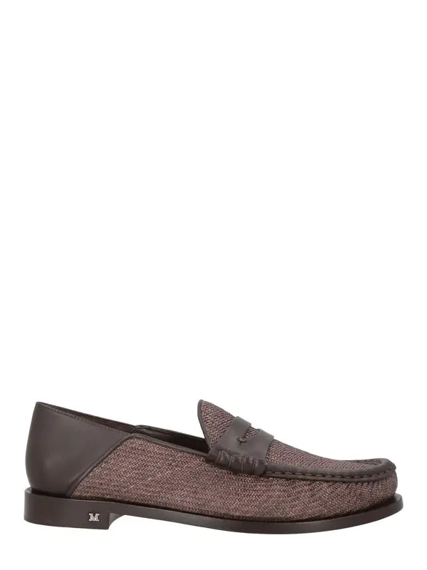 Max Mara Penny Loafers - Black