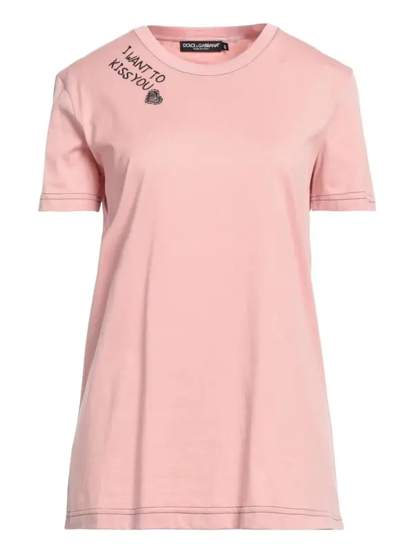 Dolce & Gabbana Printed T-shirt - Pink