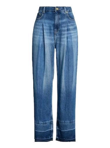 GANNI Wide-leg Jeans - Blue