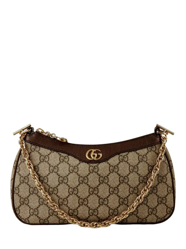 Gucci Ophidia Shoulder Bag - Brown