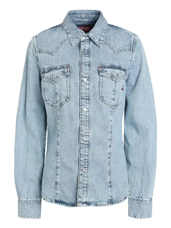 DIESEL® Denim Shirt - Gray