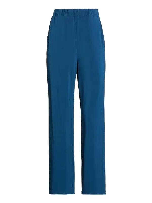 Max Mara Stretch Wide-leg Pants - Blue