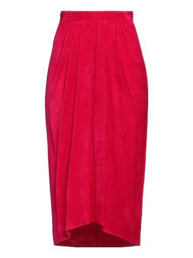 Isabel Marant Étoile Pleated Midi Skirt - Red