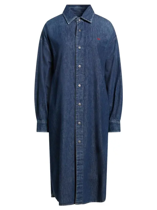 DIESEL® Midi Shirt Dress - Blue