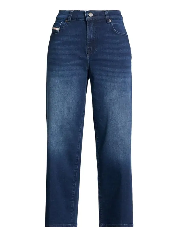 DIESEL® Straight Leg Denim Trousers - Blue