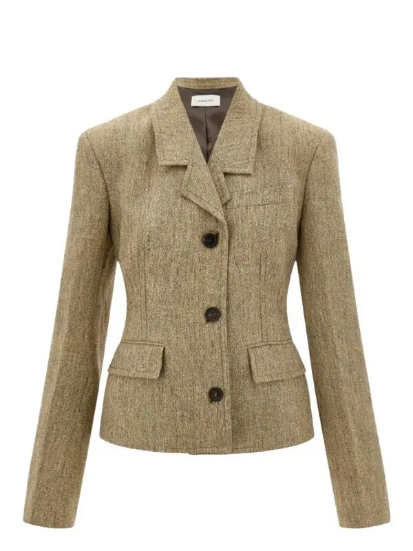FERRAGAMO Single-breasted Blazer - Multicolor