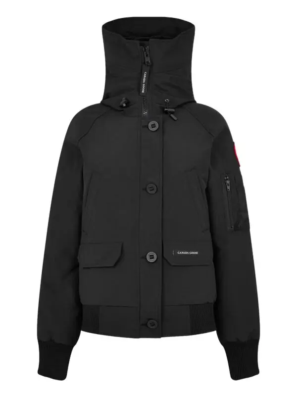 Canada Goose Down Padded Jacket With Hood - Black