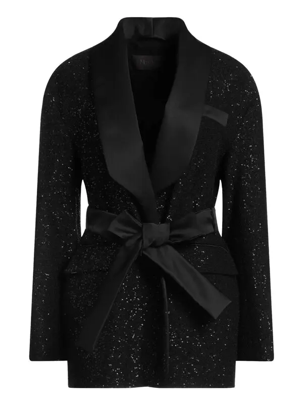 Max Mara Single-breasted Blazer - Black