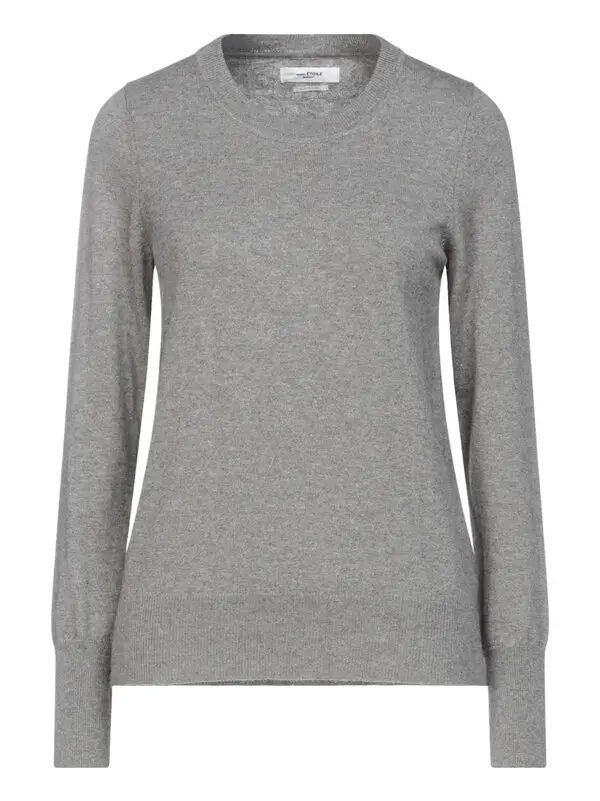 Isabel Marant Étoile Crewneck Long Sleeve Sweater - Gray