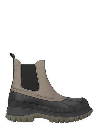 GANNI Two-tone Platform Chelsea Boots - Black