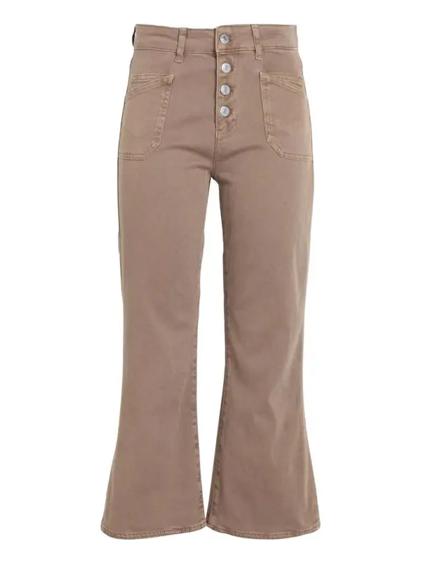 MAXCO. Flared Jeans - Brown