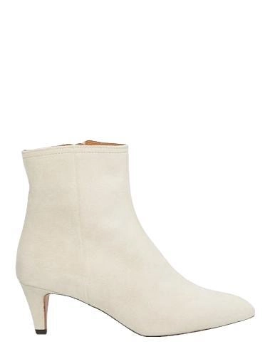 Isabel Marant Étoile Pointed Toe Zip Up Ankle Boots - Nude
