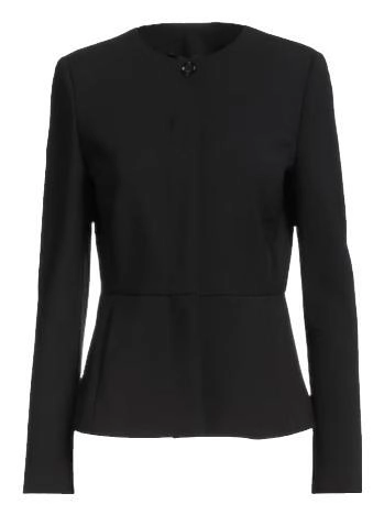 Max Mara Single-breasted Jacket - Black