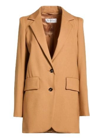 Max Mara Single-breasted Suit Jacket - Nude