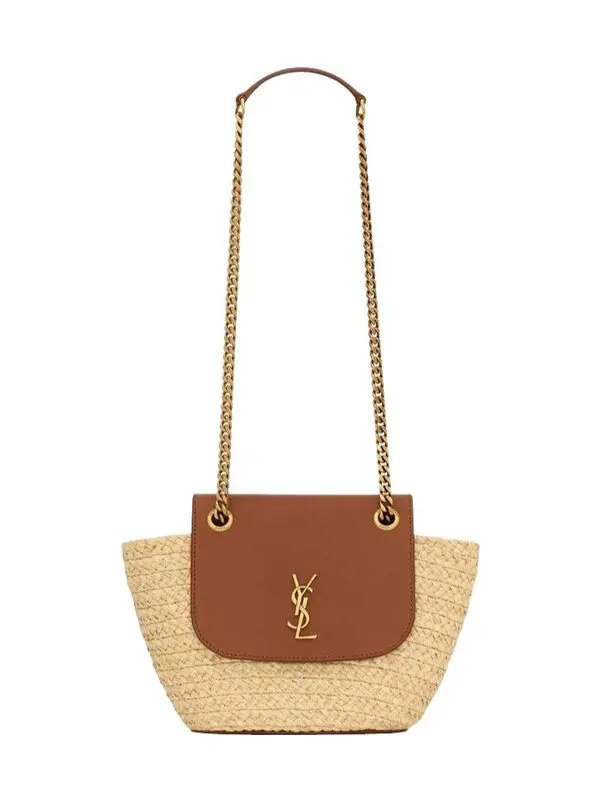 Saint Laurent Manon Mini Shoulder Bag - Nude
