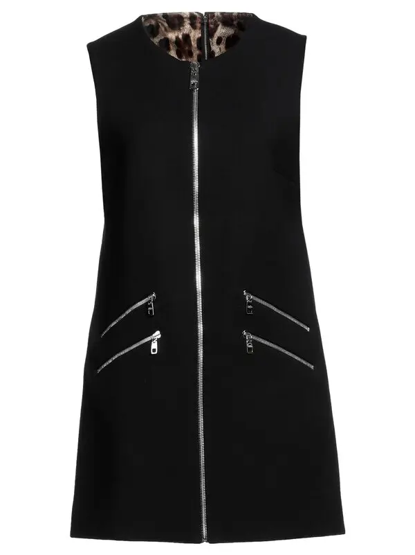 Dolce & Gabbana Sleeveless Crewneck Dress - Black