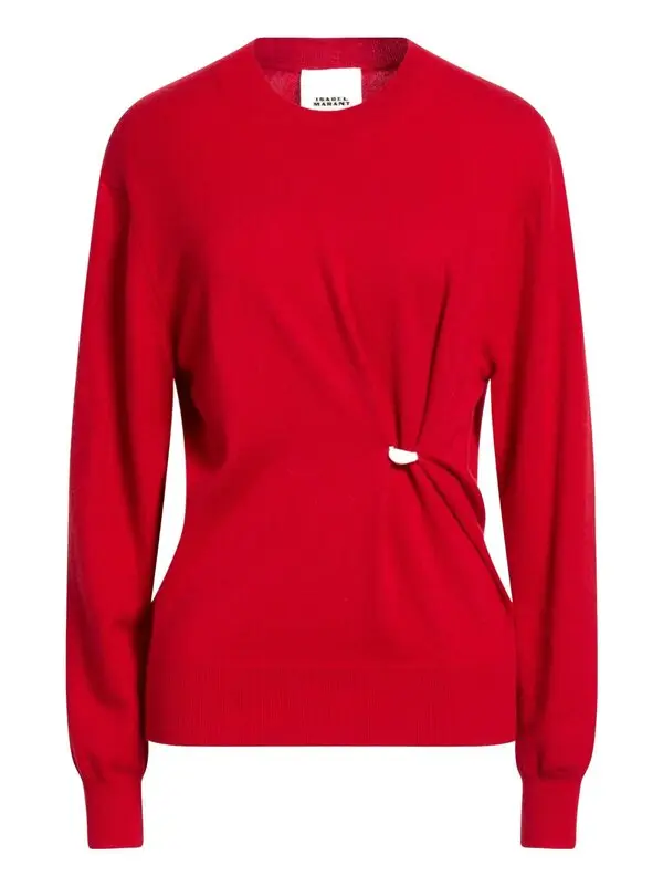Isabel Marant Étoile Knitwear With Brooch Detail - Red