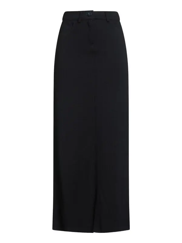 MAXCO. Max&co. Flared Maxi Skirt - Black