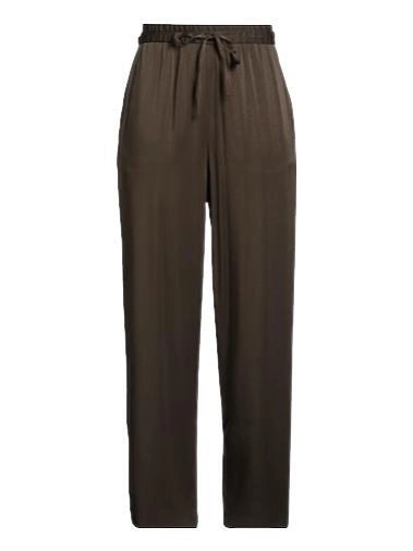 Isabel Marant Étoile Tapered Satin Trousers With Drawstring Waist - Black