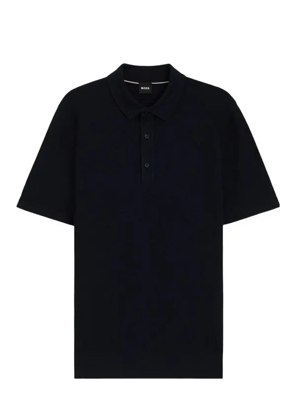 Hugo Boss Short-sleeve Polo Shirt - Blue