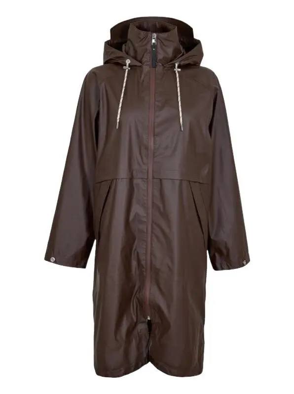 Varley Kirsten Waterproof Shell Raincoat With Hood - Black