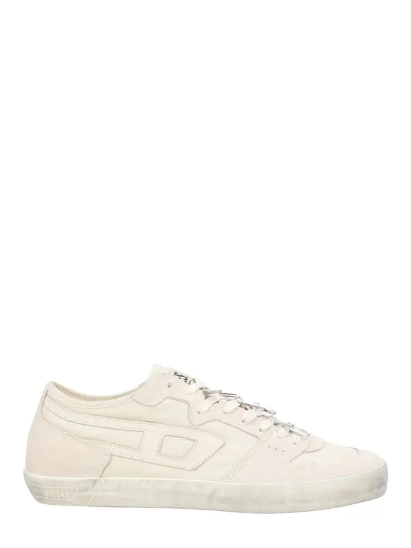 DIESEL® Minimalist Lace-up Low-top Sneakers - White