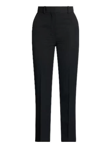 Jacquemus Tapered Wool Twill Trousers - Black