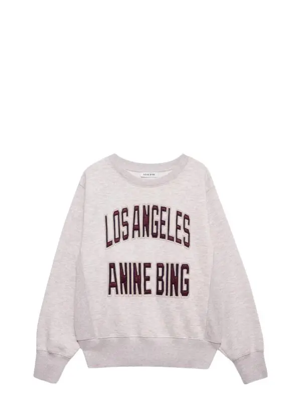 ANINE BING Crew Neck Sweatshirt - No