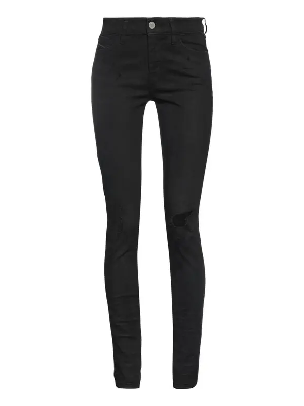 DIESEL® Washed Slim Fit Jeans - Black