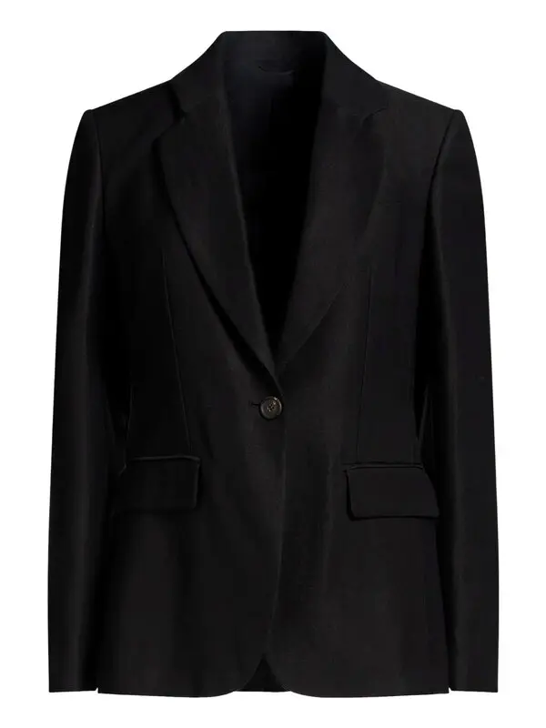 Brunello Cucinelli Single-breasted Blazer - Black