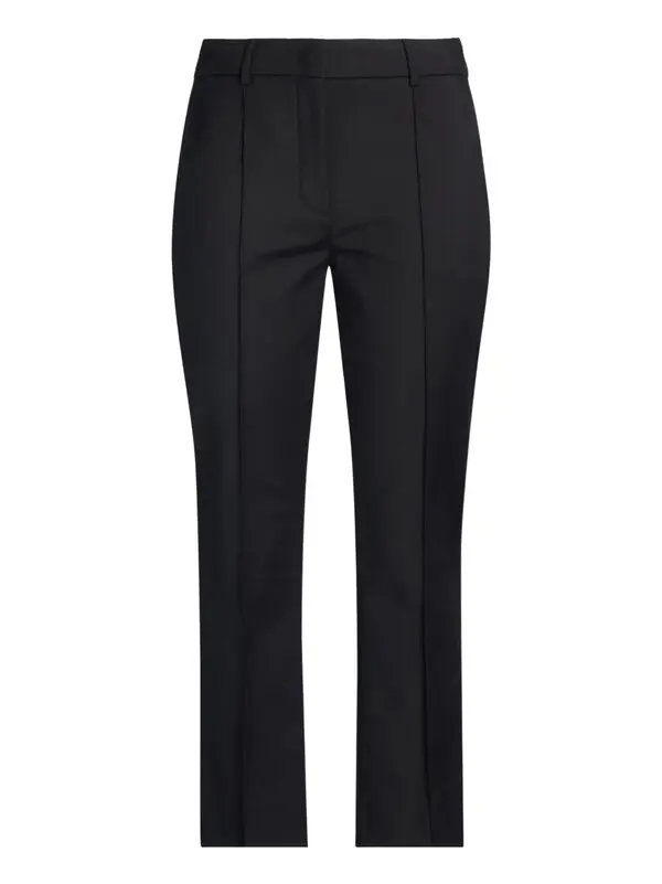 Sportmax Simple Straight-leg Trousers - Black
