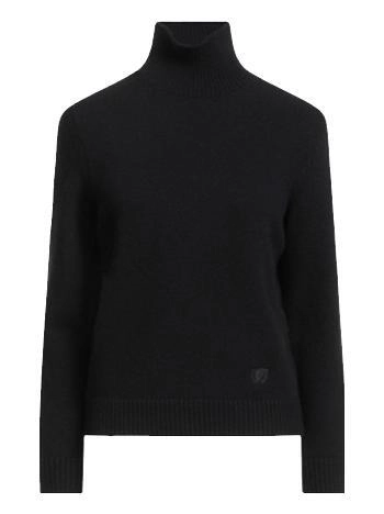 Balenciaga Lightweight Knitted Top With Mock Neck - Black