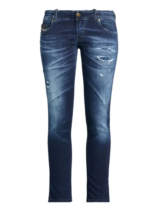 DIESEL® Grupee Skinny Fit Denim Trousers - Blue