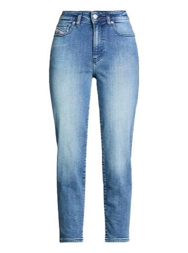 DIESEL® Mid-waisted Tapered Jeans - Blue