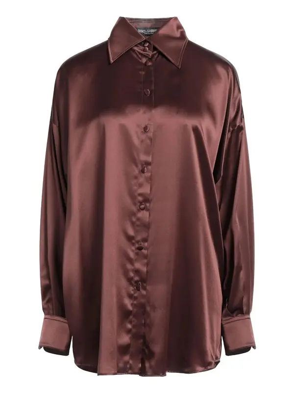 Dolce & Gabbana Silk Shirts - Red