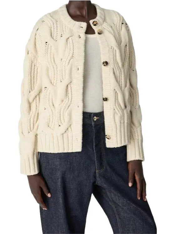 Bottega Veneta Wool Cardigan - Rope