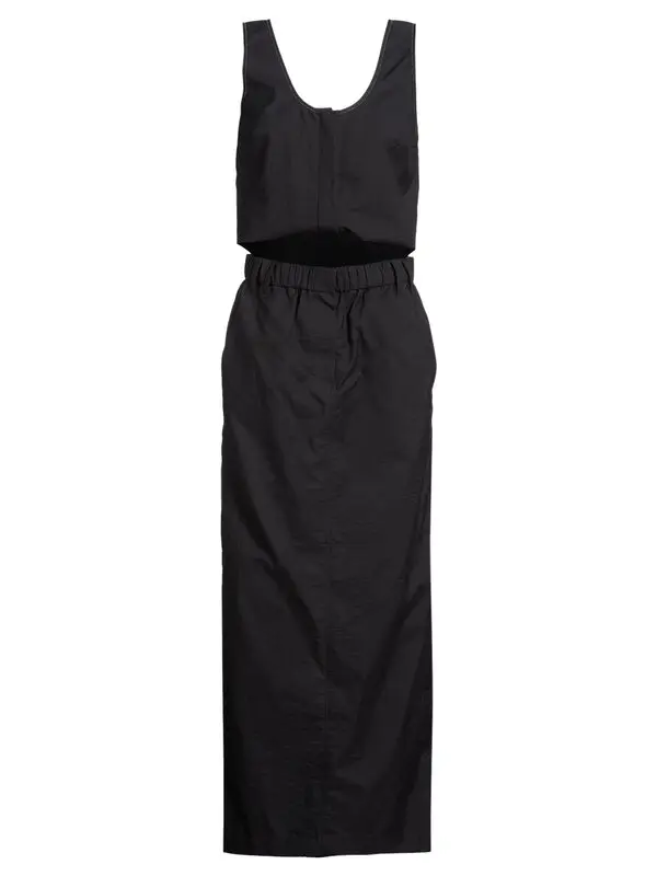Brunello Cucinelli Sleeveless Scoop Neck Dress - Black