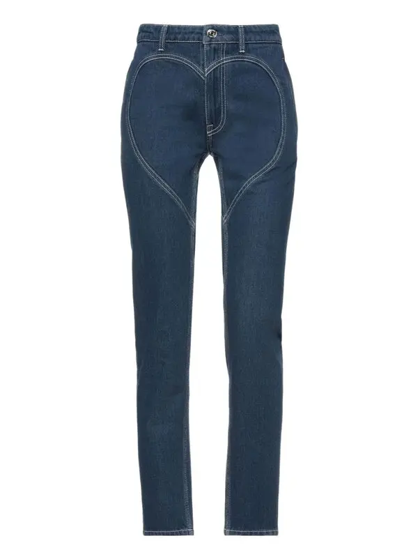 Burberry Medium Wash Jeans - Blue