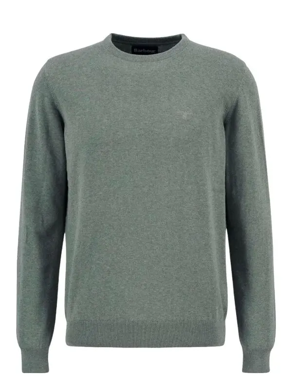 Barbour Crew Neck Sweater - Gray
