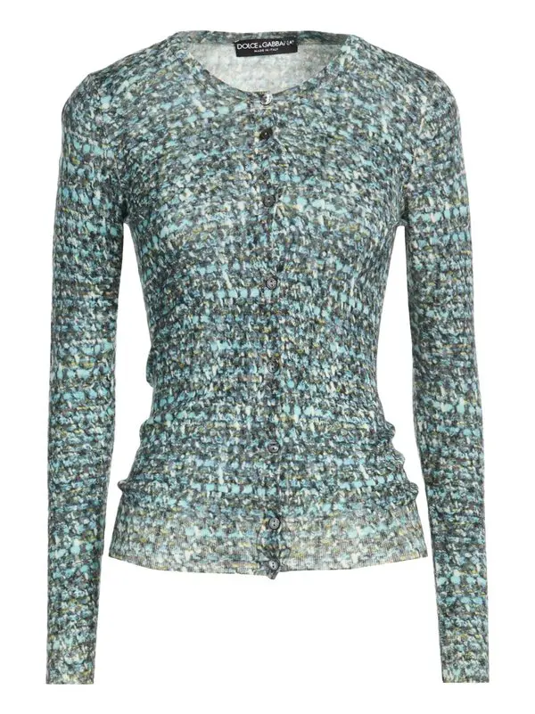 Dolce & Gabbana Wool Knit Sweater - Gray