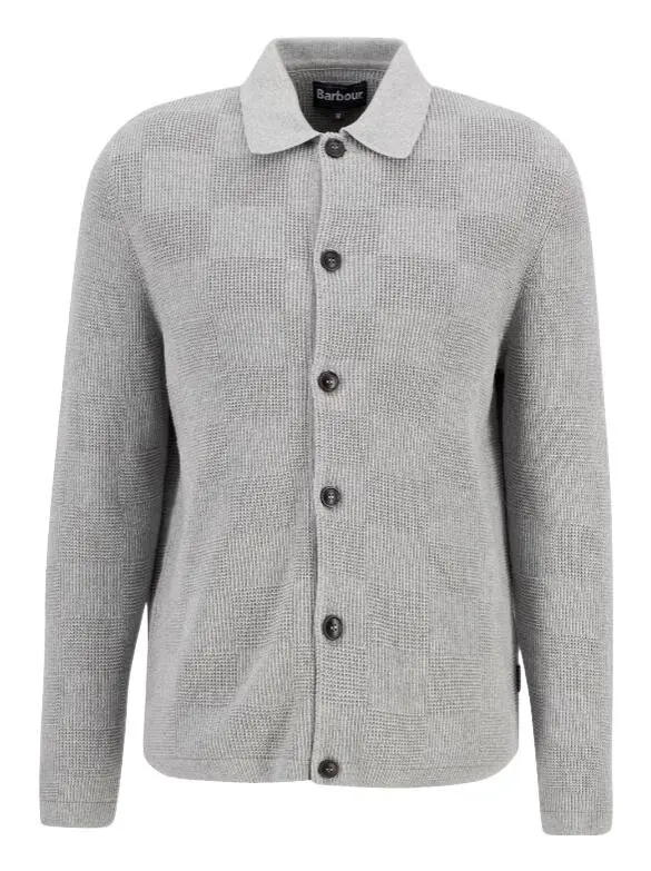 Barbour Long-sleeved Knitted Cardigan - Grey